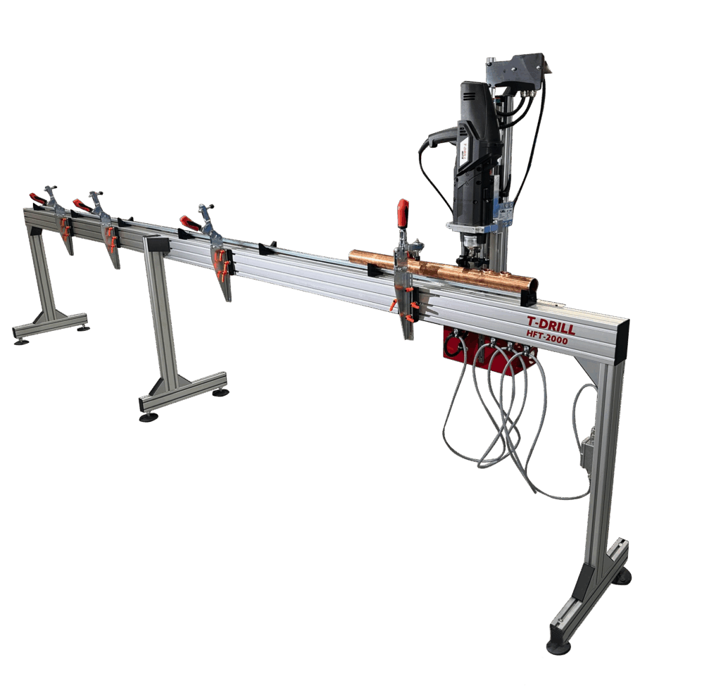 SISTEMA PORTÁTIL DE COLOCACIÓN DE COLLARINES HFT-2000 - T-Drill Oy