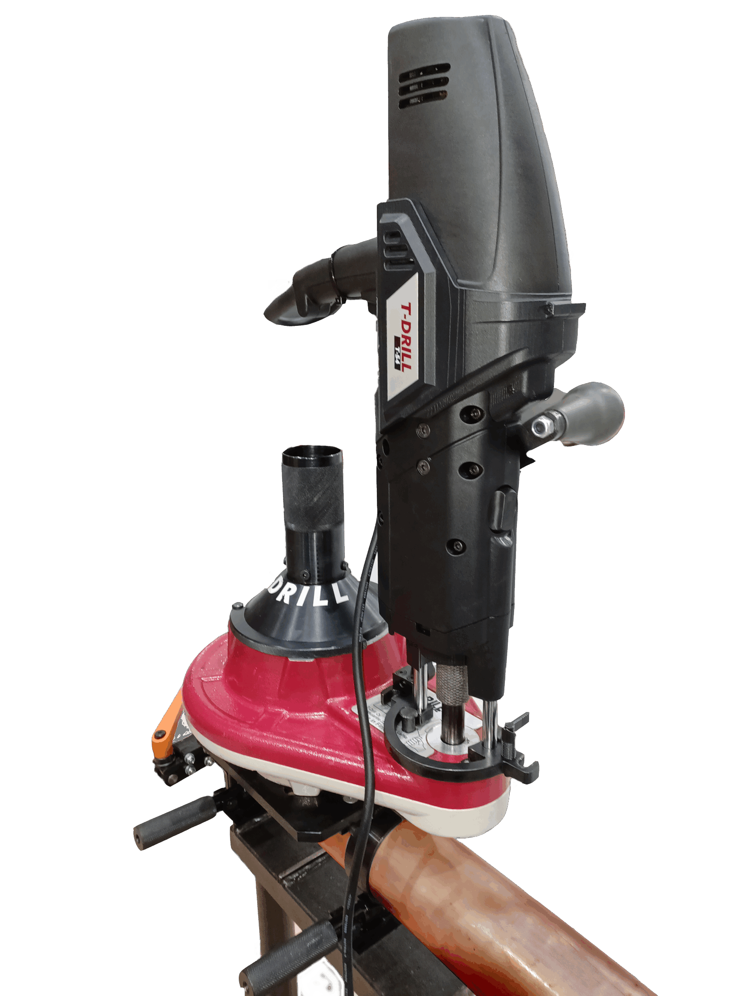 SISTEMA PORTÁTIL DE COLOCACIÓN DE COLLARINES PLUS 115 CU - T-Drill Oy