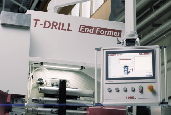 Tube end forming - T-Drill Oy